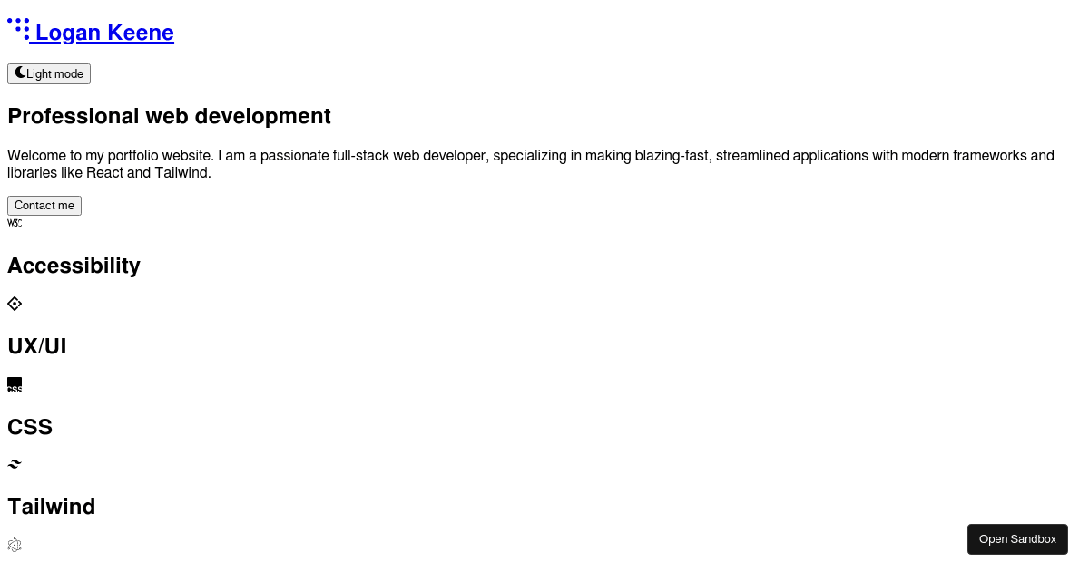 react-tailwind-boiler - Codesandbox