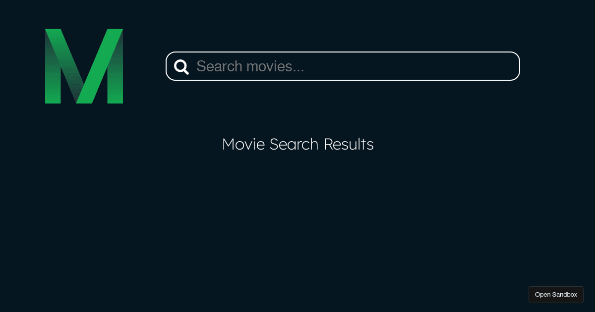 mdb-netflix-clone - Codesandbox