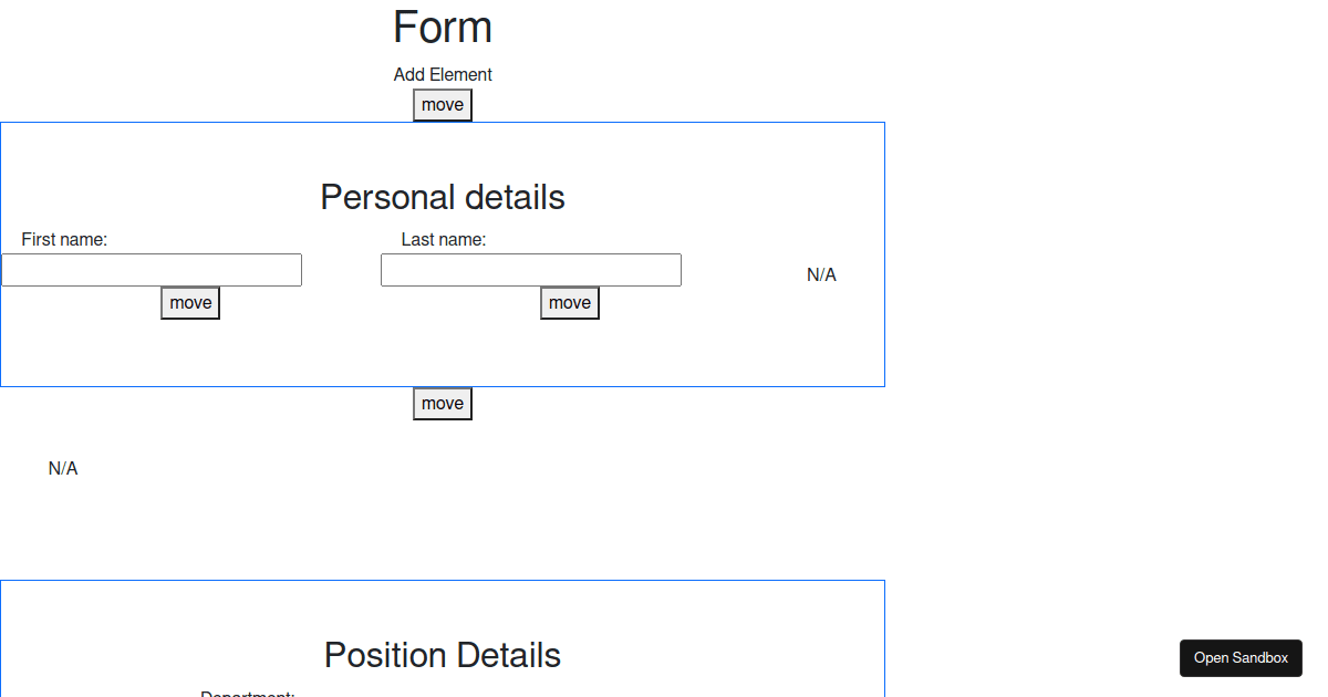 react-dnd-kit-form - Codesandbox