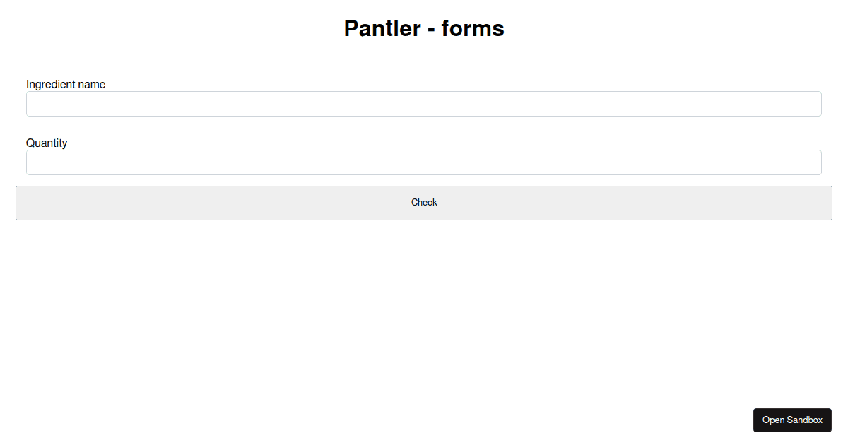 React Typescript Codesandbox