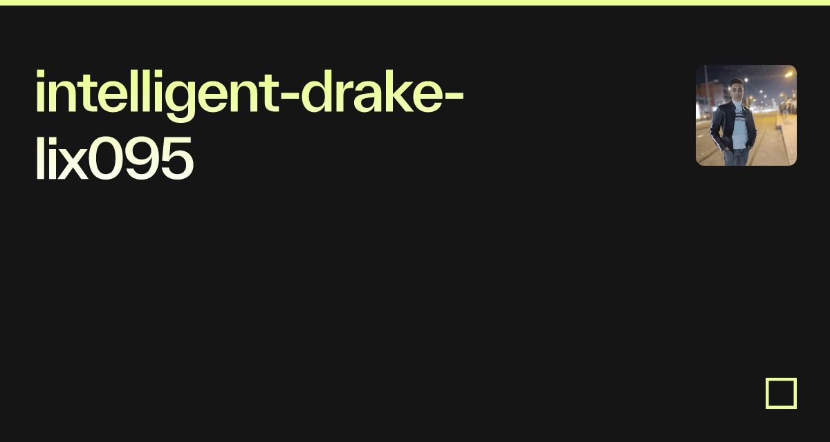 intelligent-drake-lix095 - Codesandbox