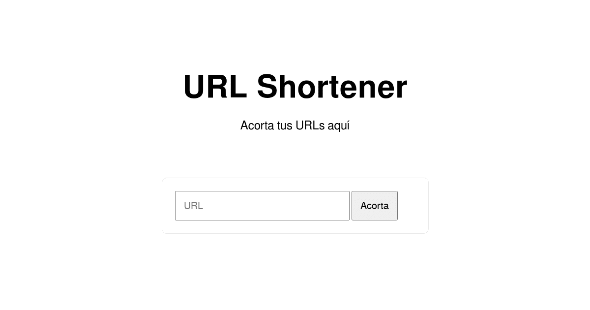 carlosazaustre/url-shortener - Codesandbox