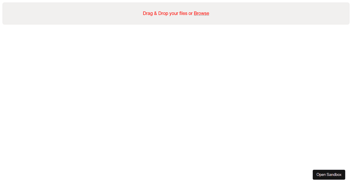 React Filepond Image Preview With Banner Custom Css Forked Codesandbox