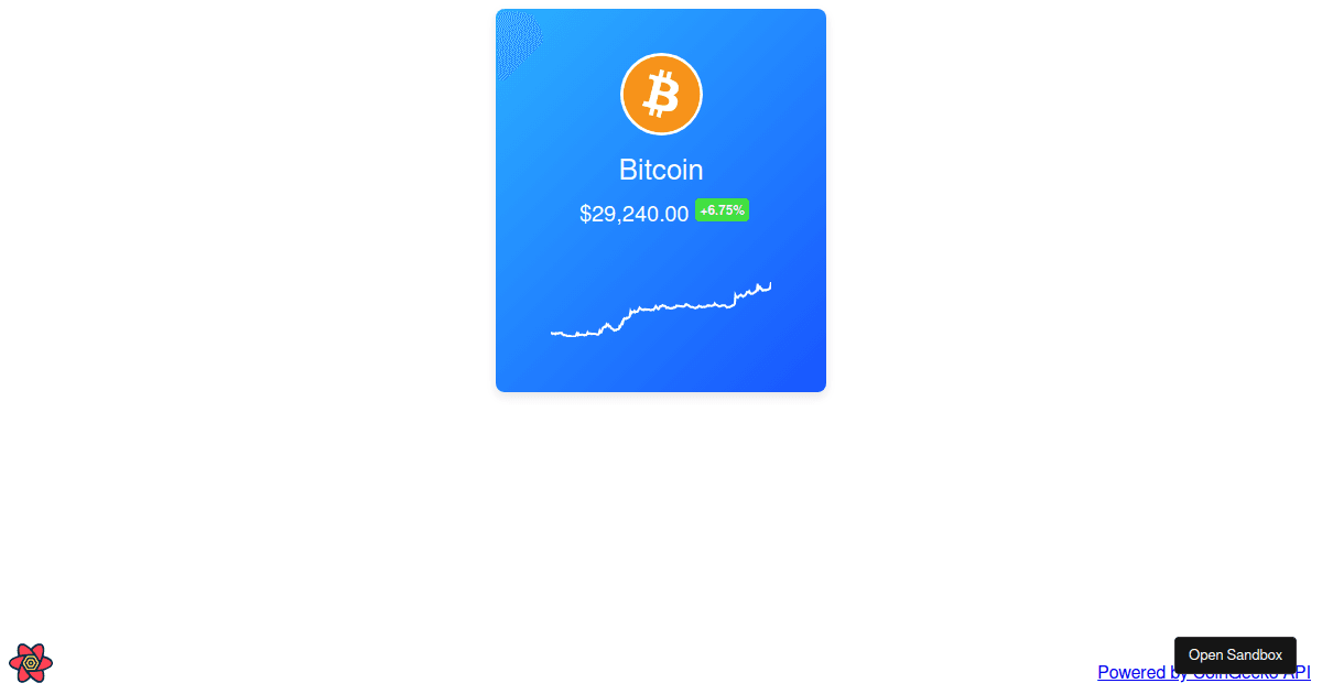 btc-price-tracker - Codesandbox