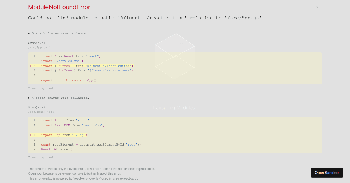 Fluent Ui Button Codesandbox
