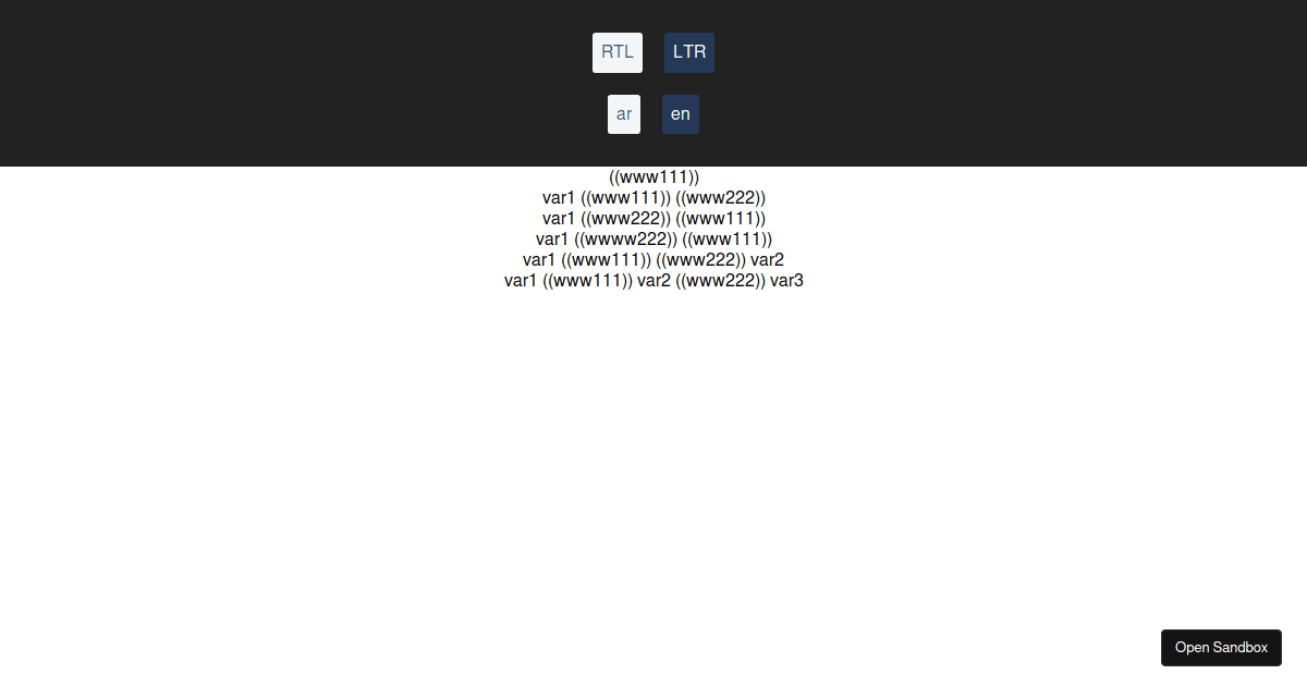 react-i18next playground - Codesandbox