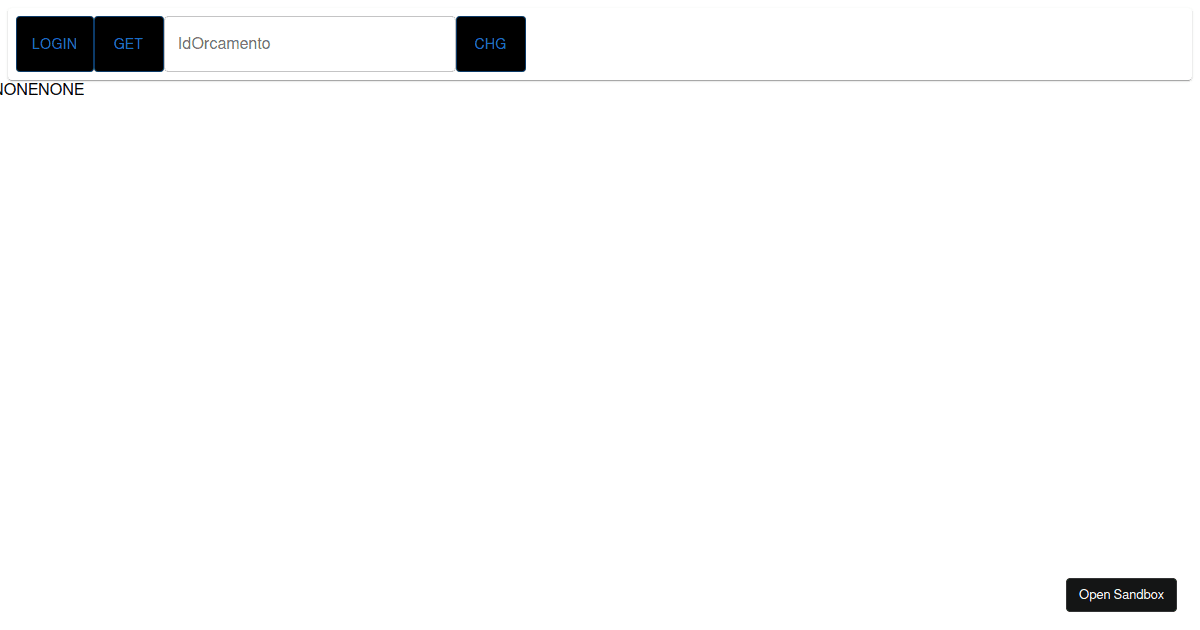 react - Codesandbox
