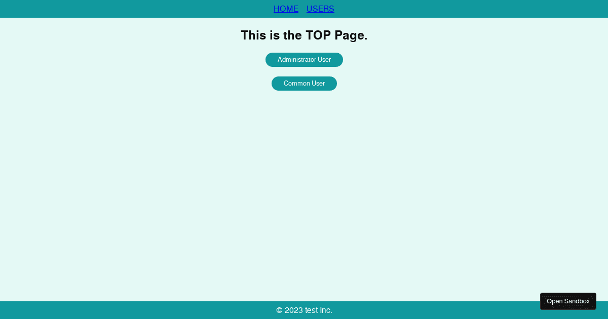 Atomic Design - Codesandbox