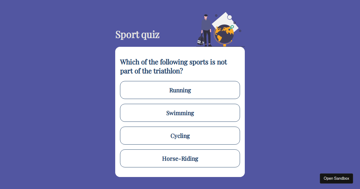 quiz-app - Codesandbox