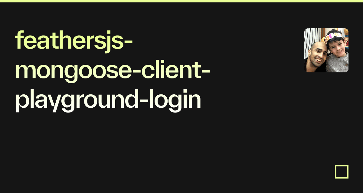 feathersjs-mongoose-client-playground-login - Codesandbox