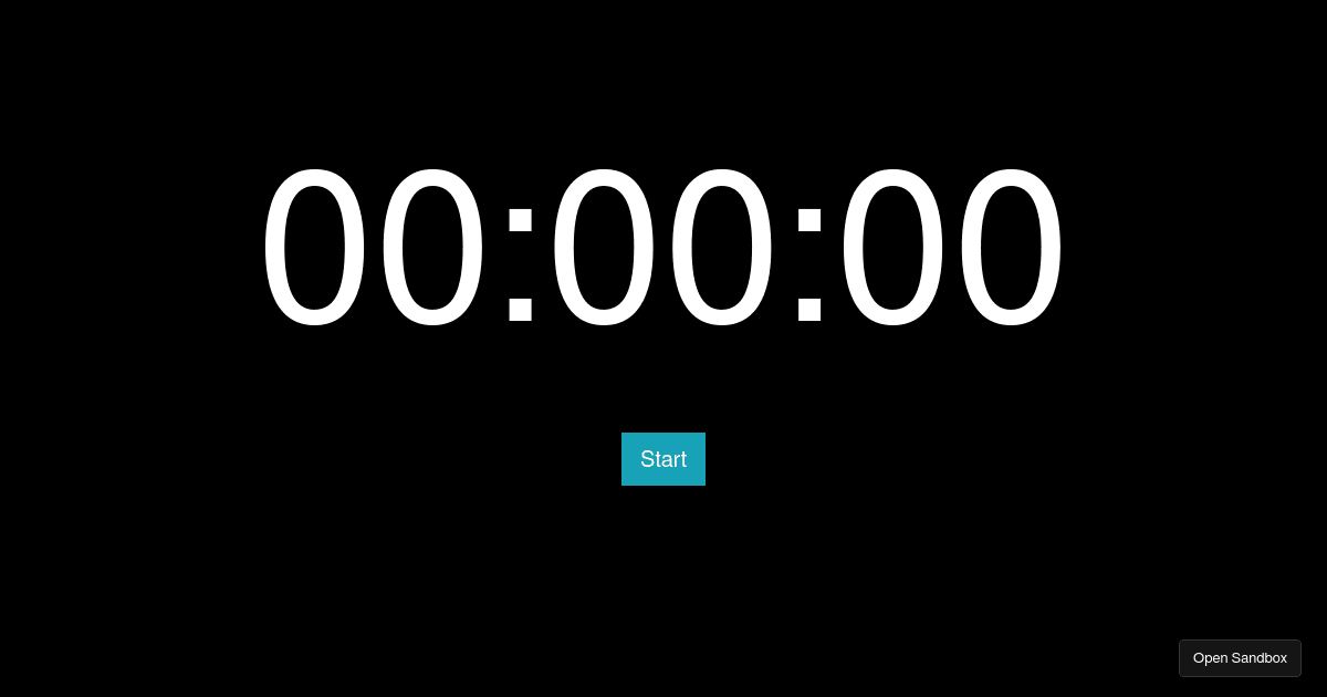 react-stopwatch - Codesandbox