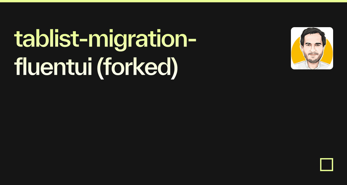 tablist-migration-fluentui (forked) - Codesandbox