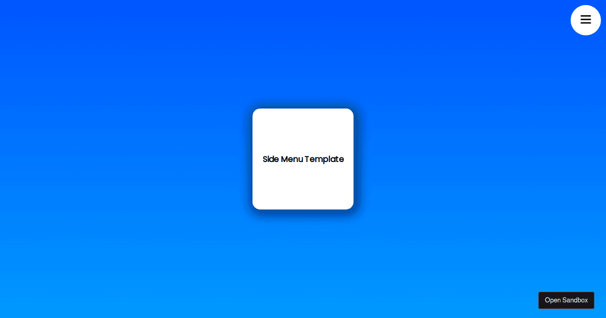 framermotion-side-menu - Codesandbox