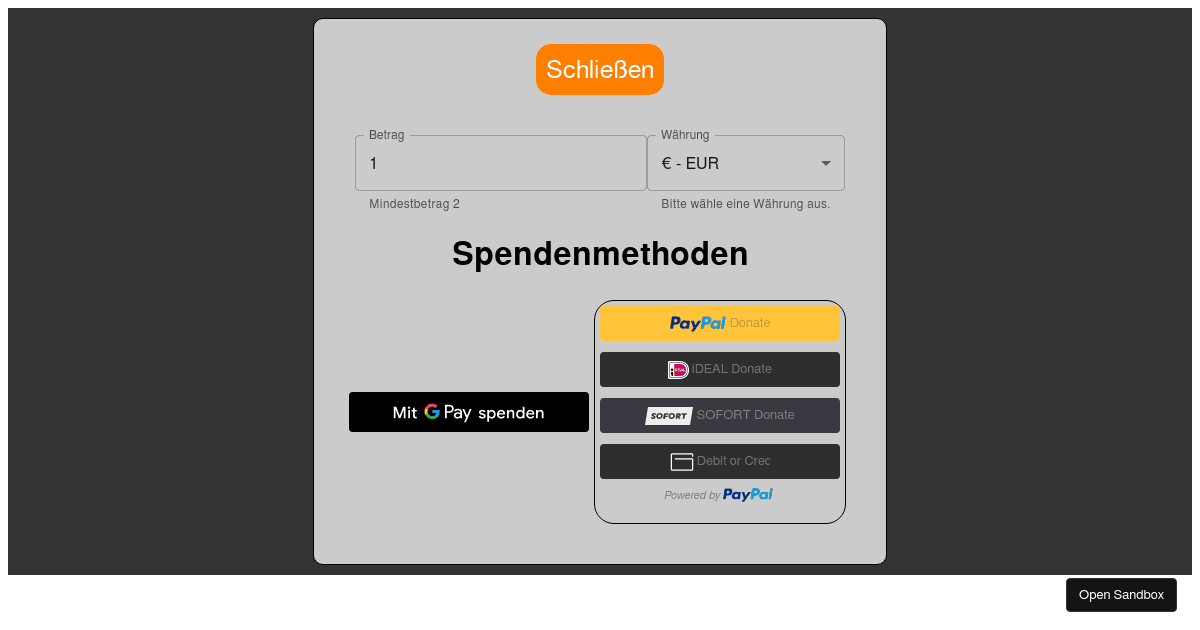 Payment-Fully - Codesandbox