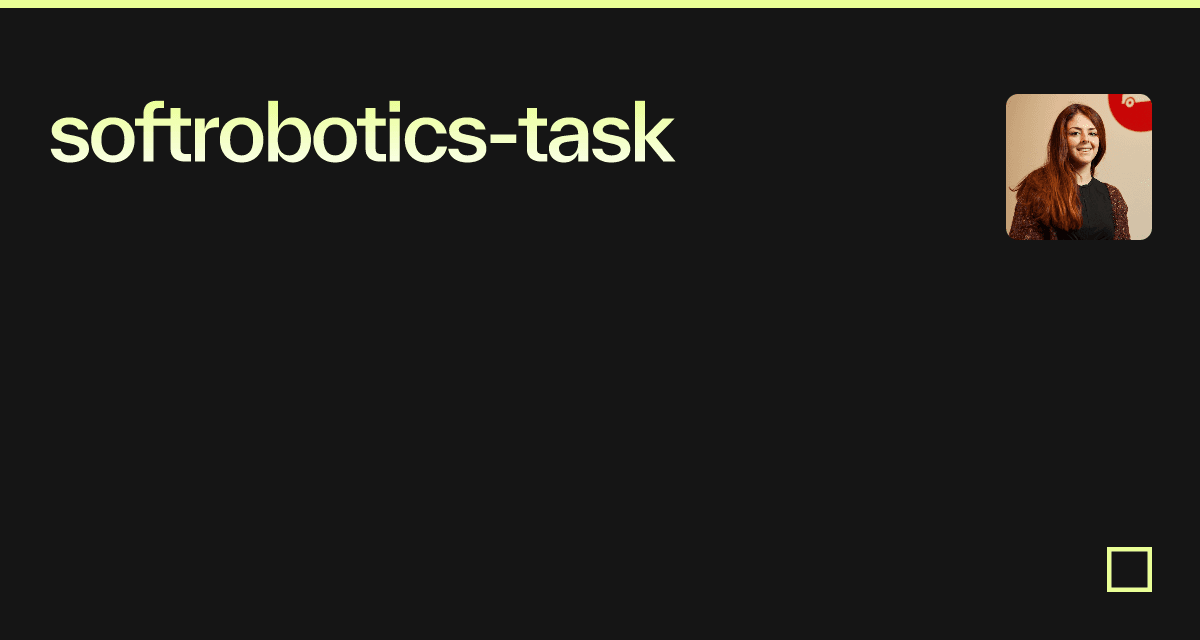 softrobotics-task - Codesandbox
