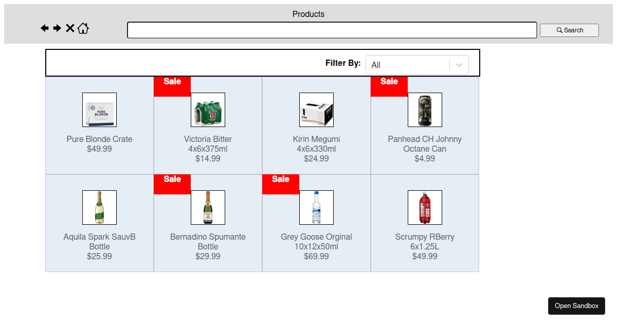 liquor-shop - Codesandbox