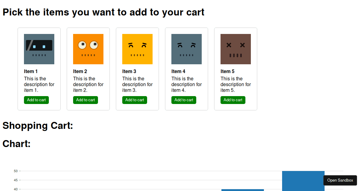 react-interview-challenge - Codesandbox