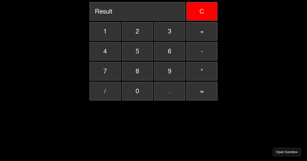 flexbox - Codesandbox