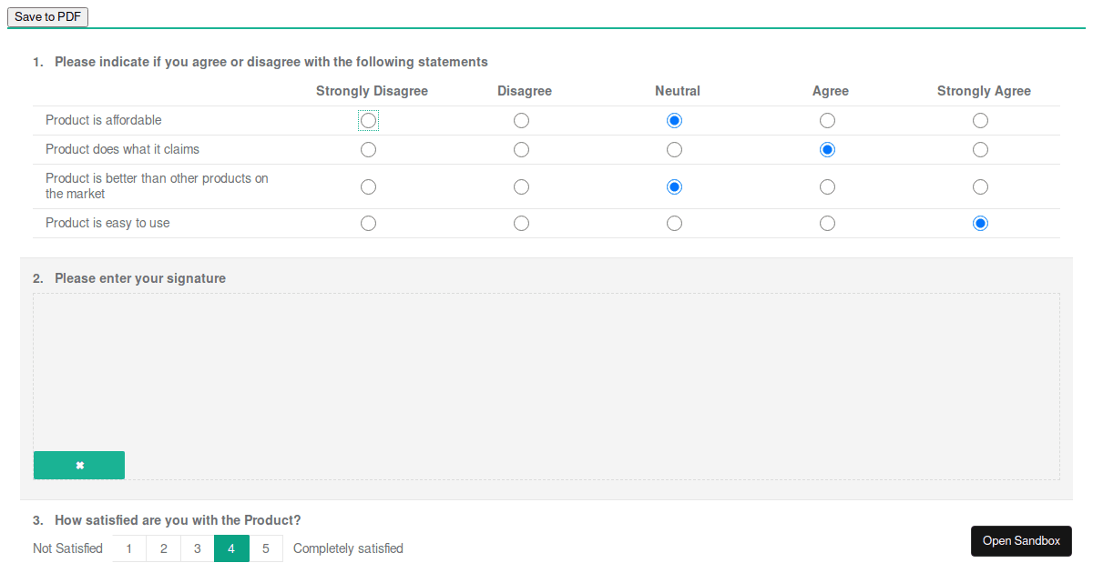surveyjs-vue-pdf - Codesandbox