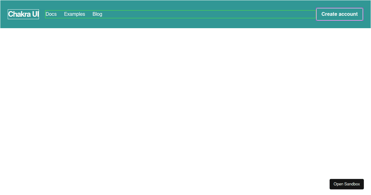 Chakra Ui Header Codesandbox