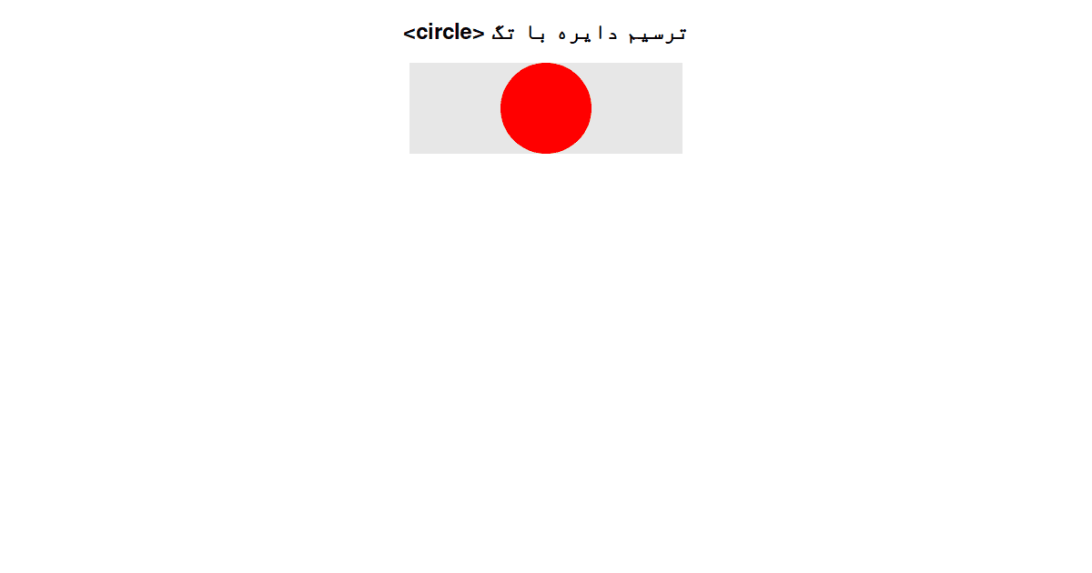 SVG Circle - Codesandbox