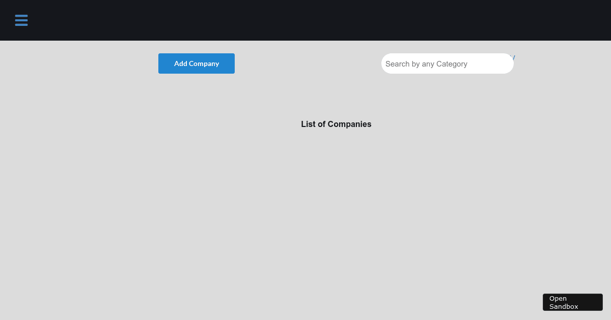 focused-einstein-lrb9v8 - Codesandbox