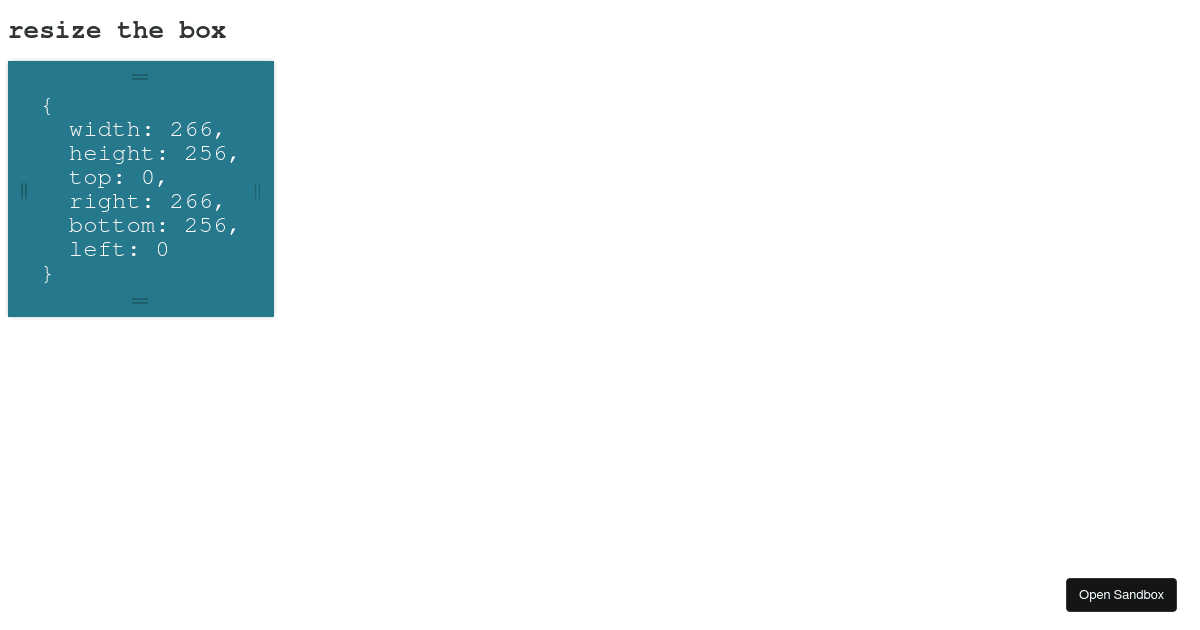 useresizeobserver - Codesandbox