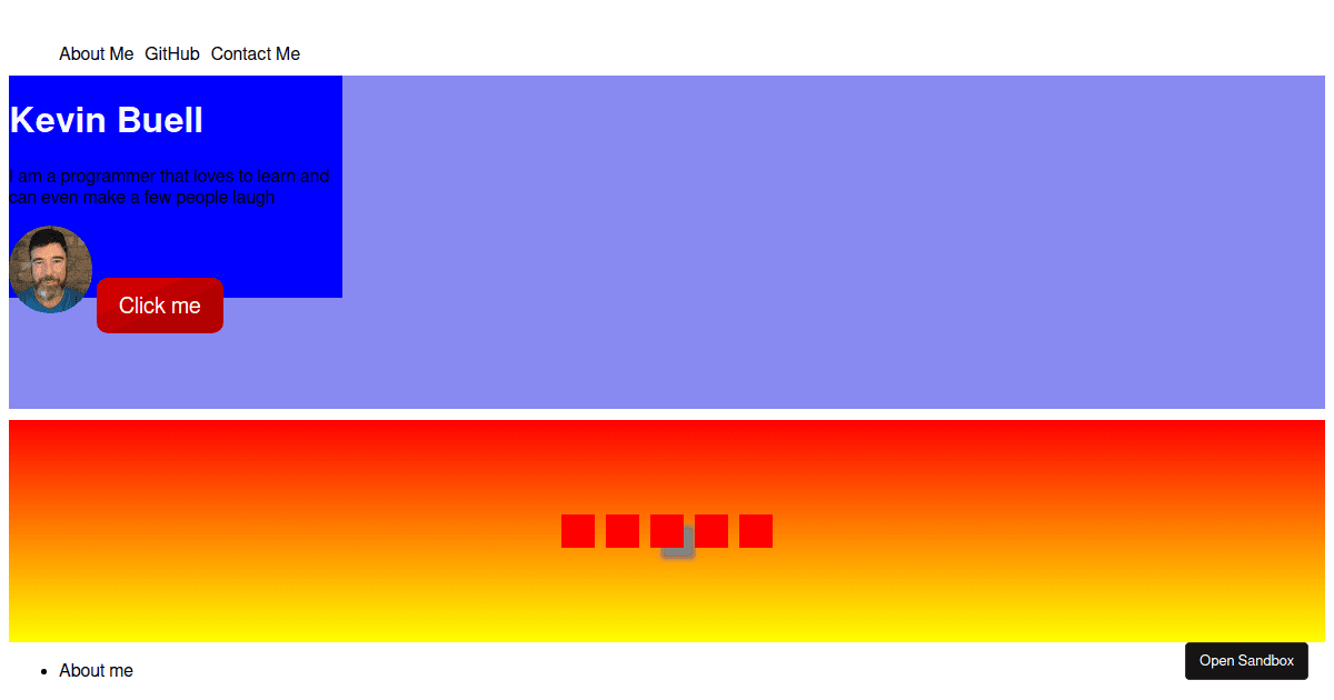 kevin buellprofile - Codesandbox