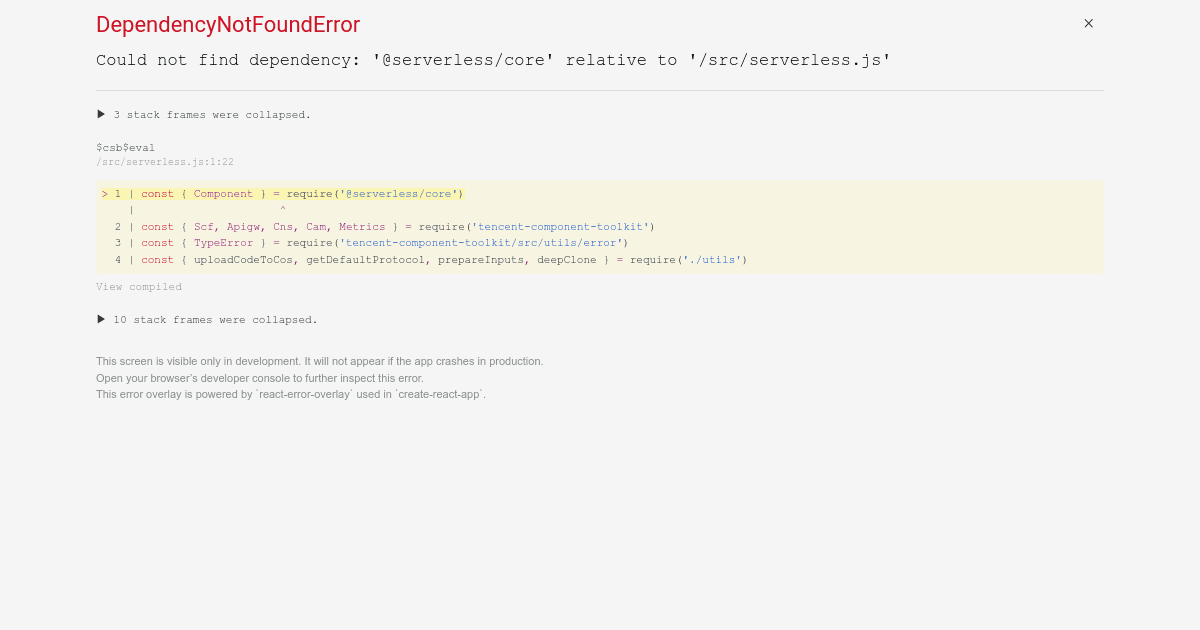 @serverless/express - Codesandbox