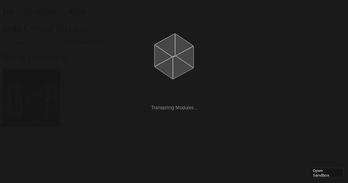 exercise-3 - Codesandbox