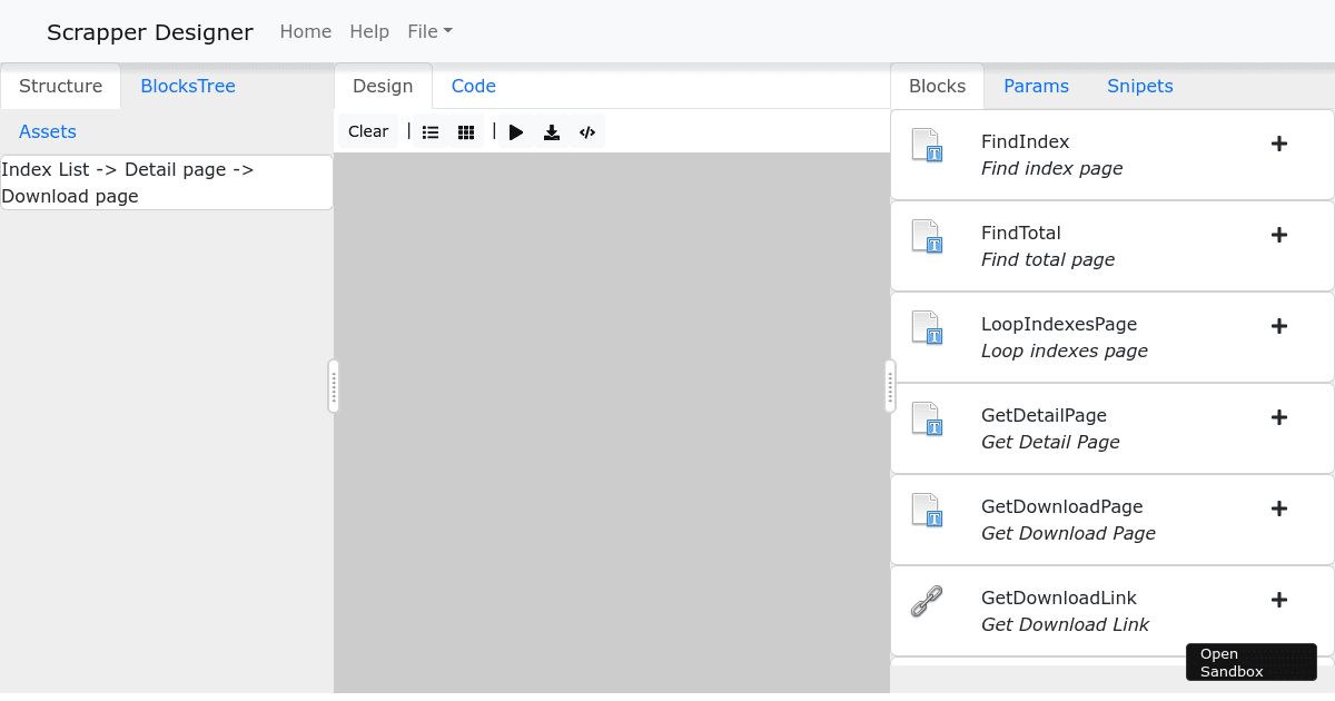 scrapper-designer - Codesandbox