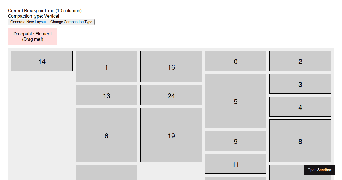 react-grid-layout/-nested-grids/-drag-from-outside (forked) - Codesandbox