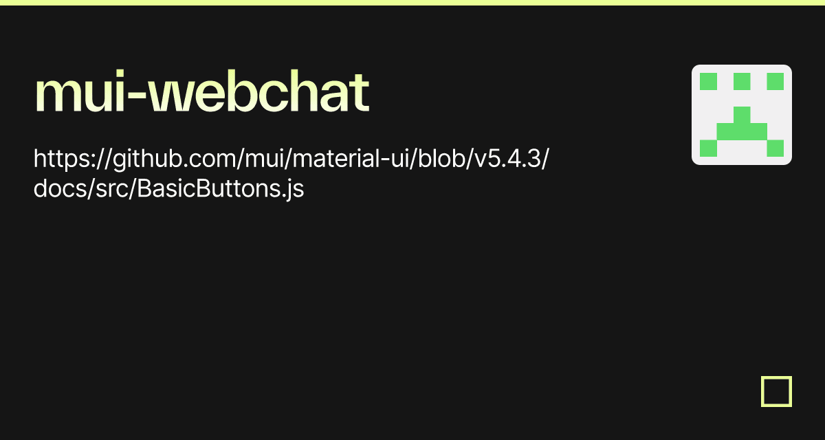 mui-webchat - Codesandbox
