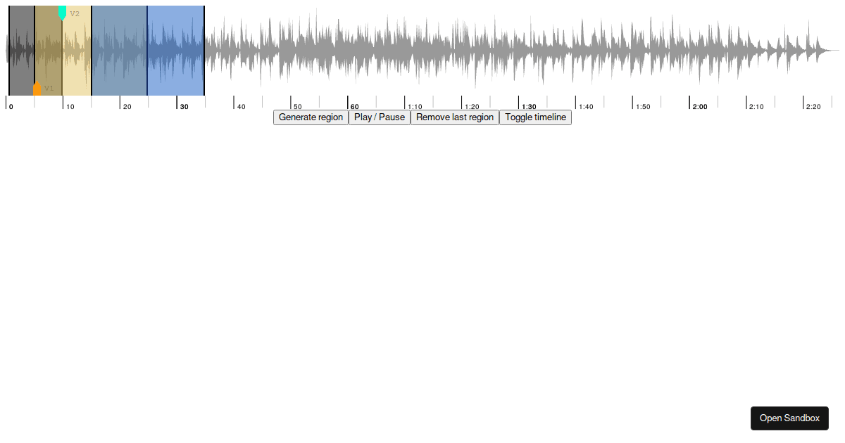 wavesurfer-react-2.0 (forked) - Codesandbox