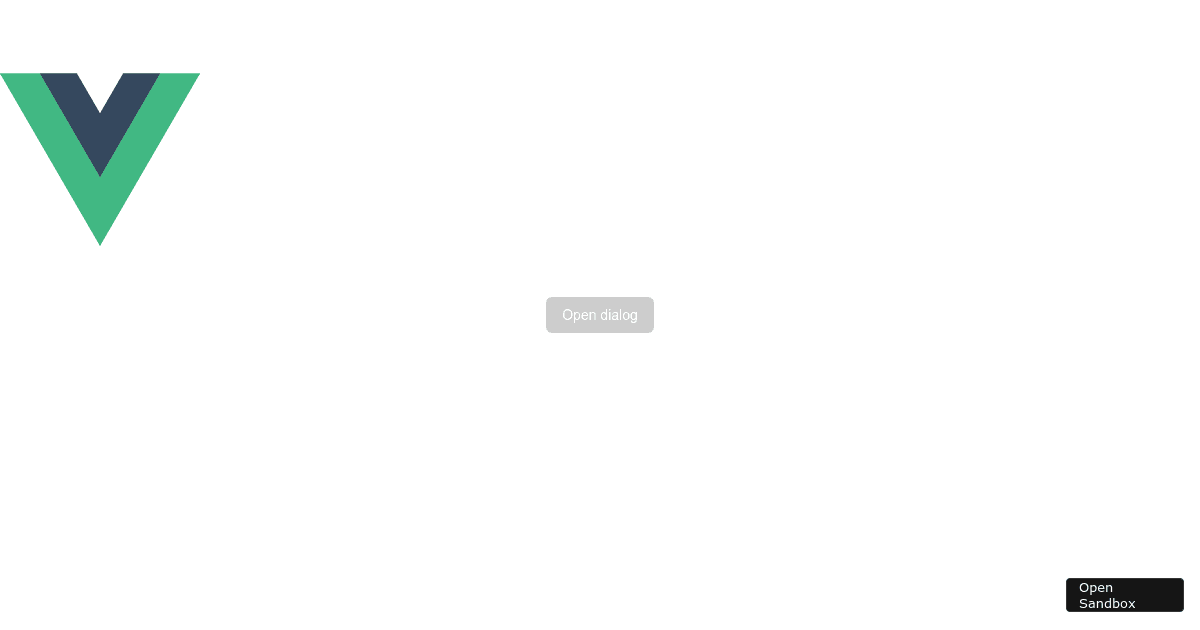 Vuejs Confirm Dialog Esc Example Codesandbox
