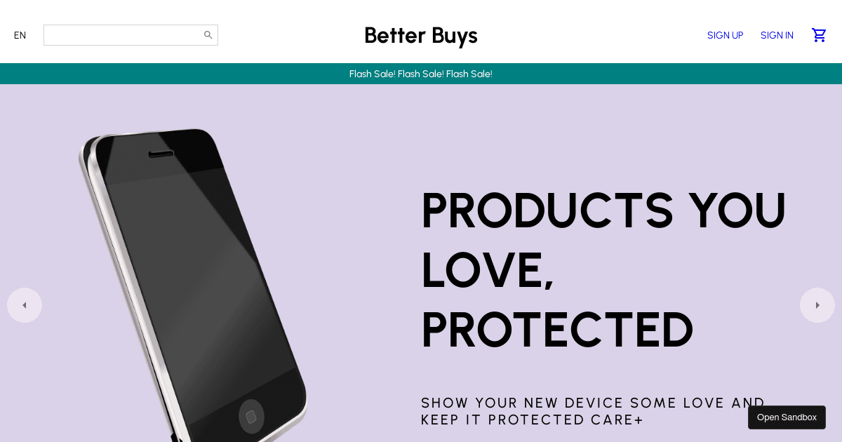 better_buys - Codesandbox