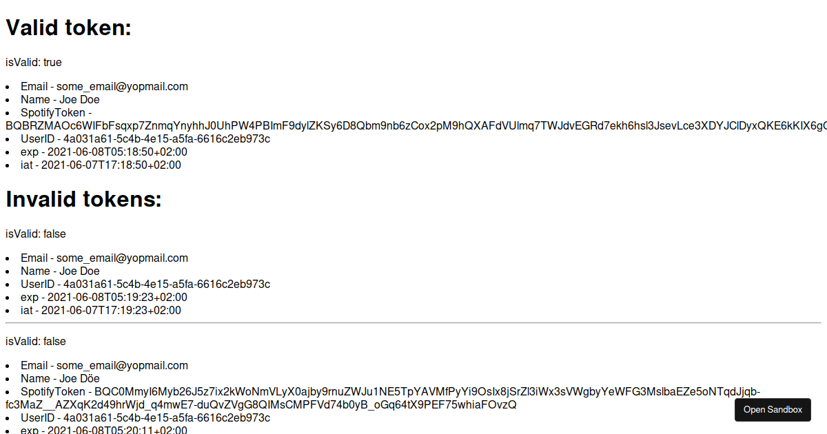 paseto-decoder - Codesandbox