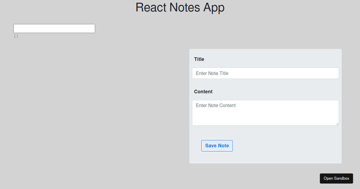 react-journal-app - Codesandbox
