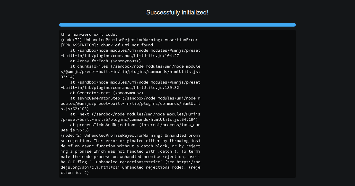 905284745/umi-react-template - Codesandbox