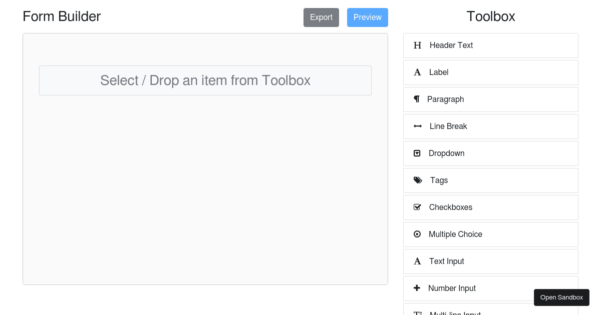cb-react-forms - Codesandbox