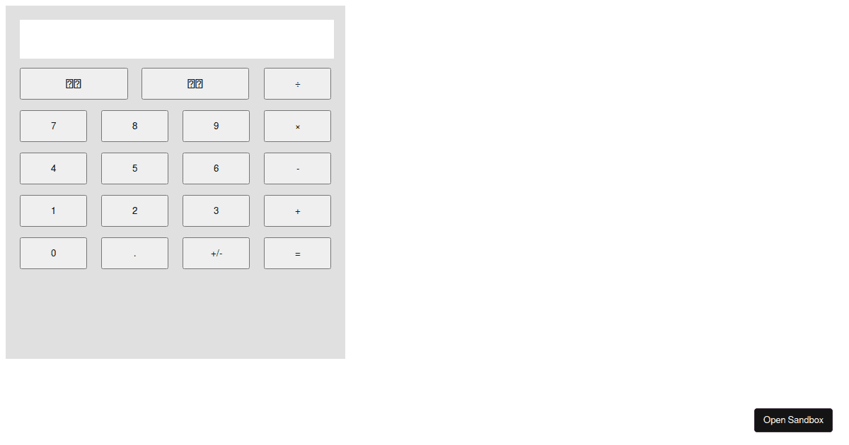 counter - Codesandbox