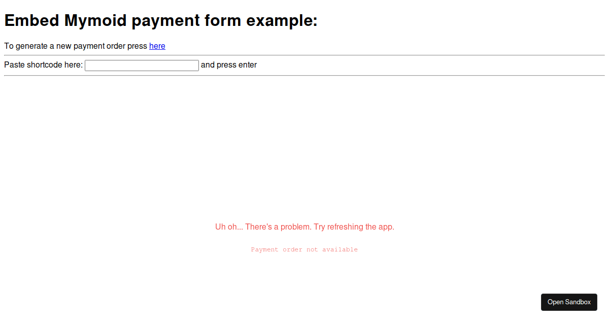 embed-mymoid-payment-form-example - Codesandbox