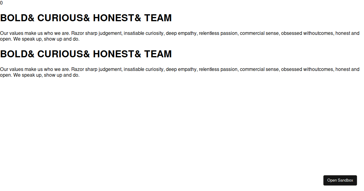 Vuejs Scroll Lerp Plugin Codesandbox