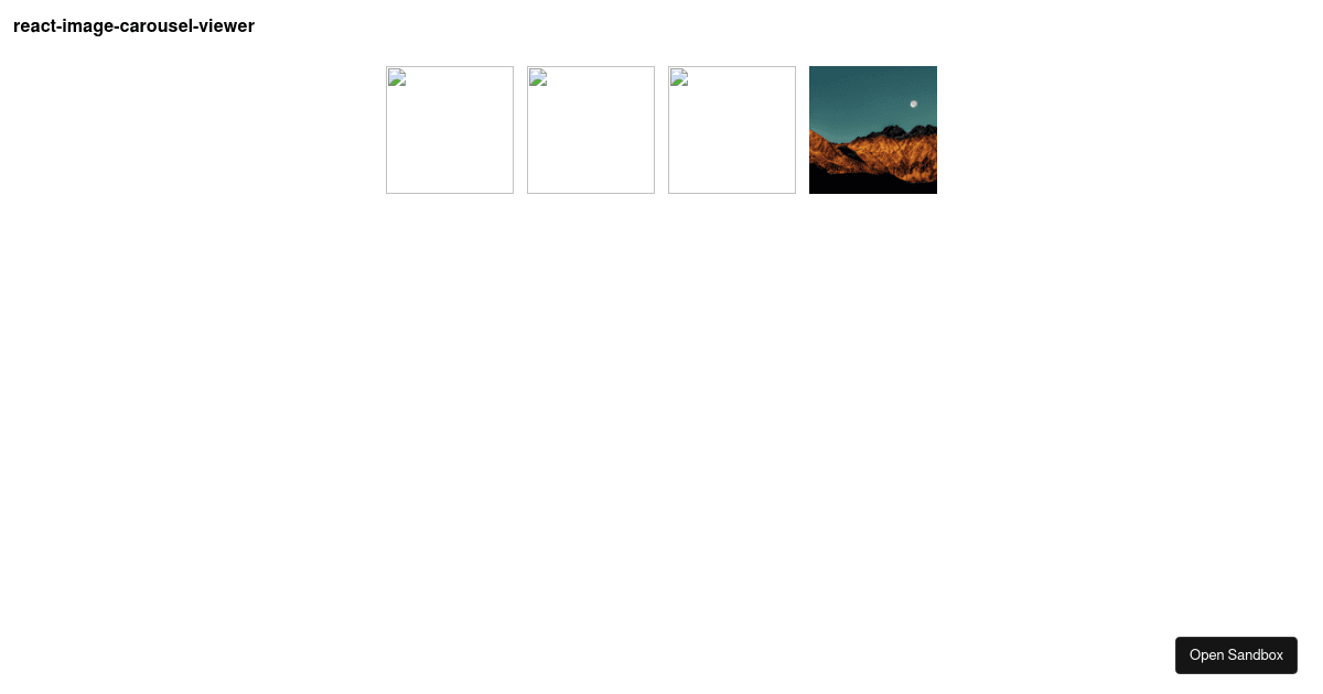 react-image-carousel-viewer example 1 (forked) - Codesandbox