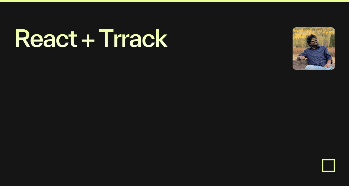 React + Trrack - Codesandbox