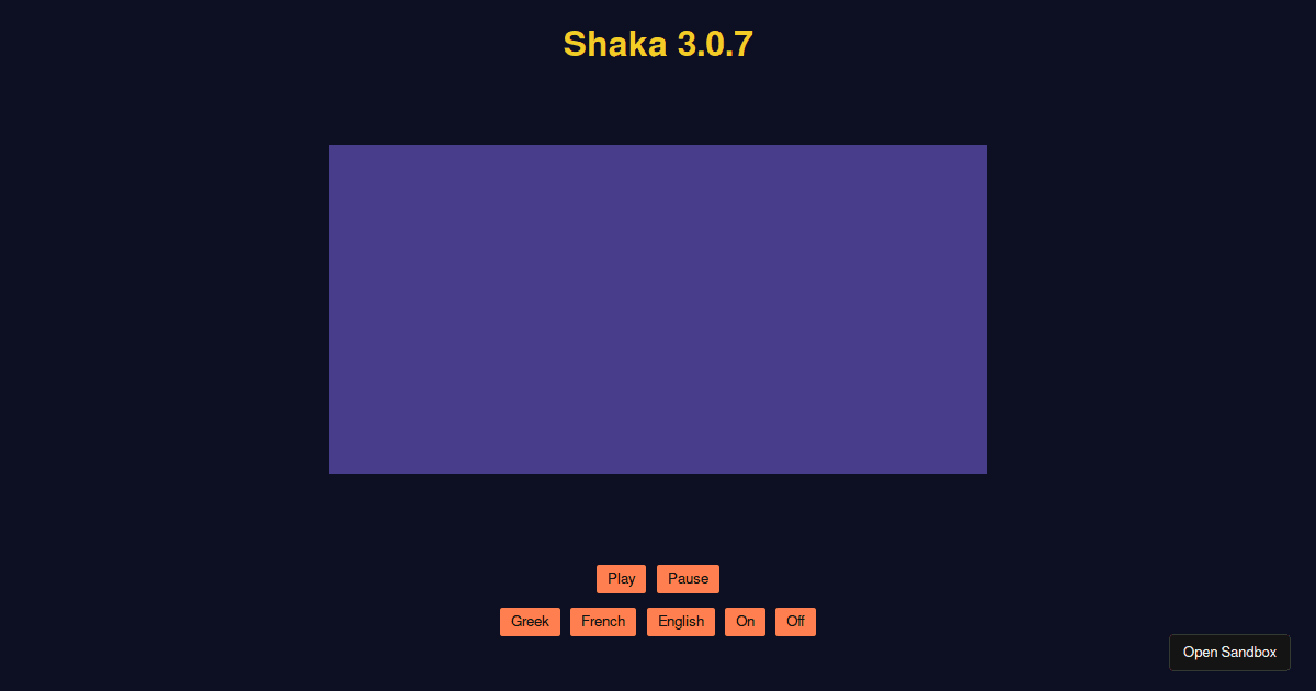 shaka-harness - Codesandbox