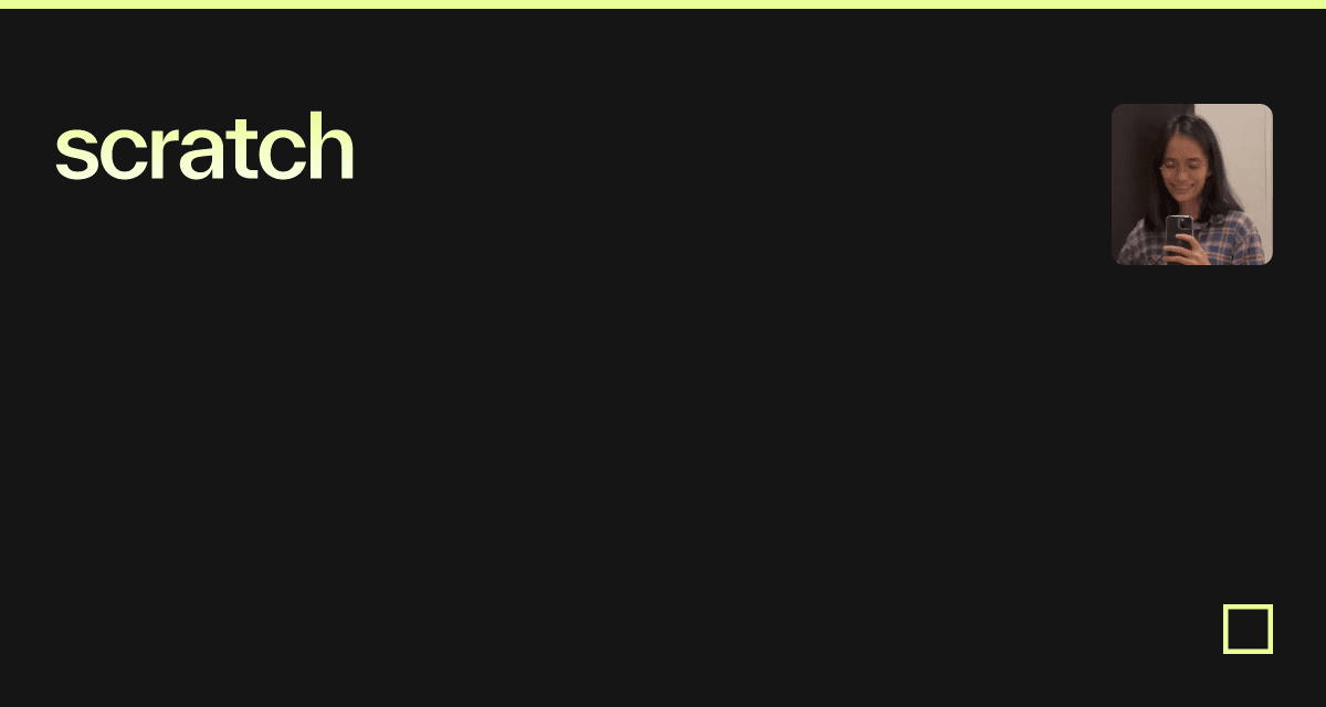 scratch - Codesandbox