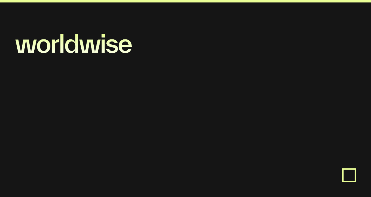 worldwise - Codesandbox