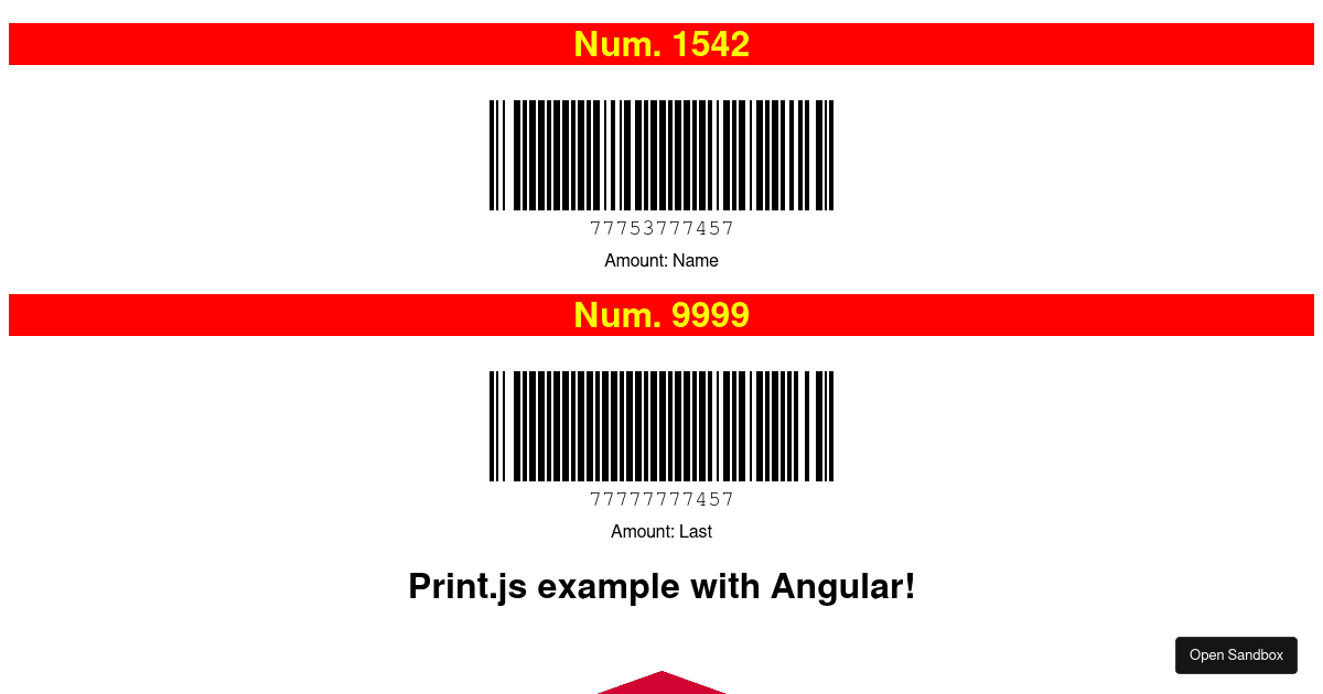 Print.js with Angular (forked) - Codesandbox