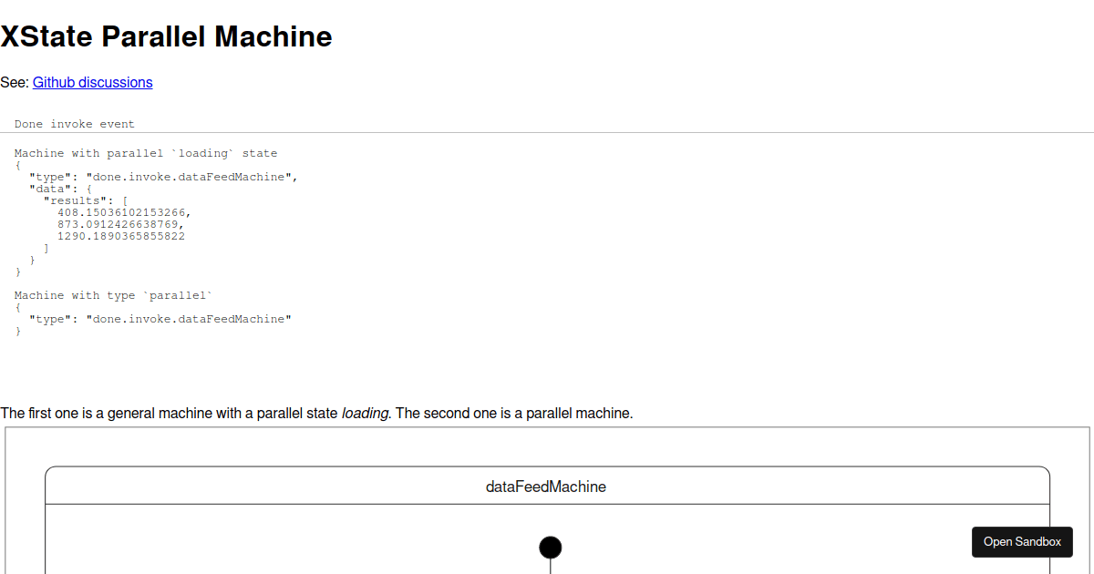 xstate-parallel-machine - Codesandbox